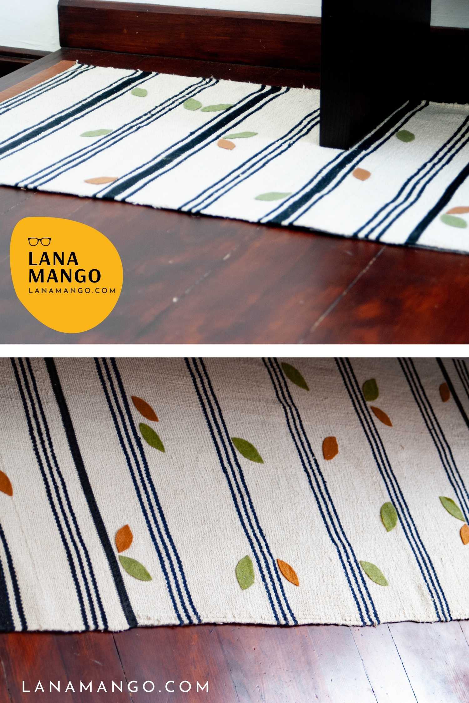 How to Make DIY Ikea Runner Rug in 4 Steps - Lana Mango