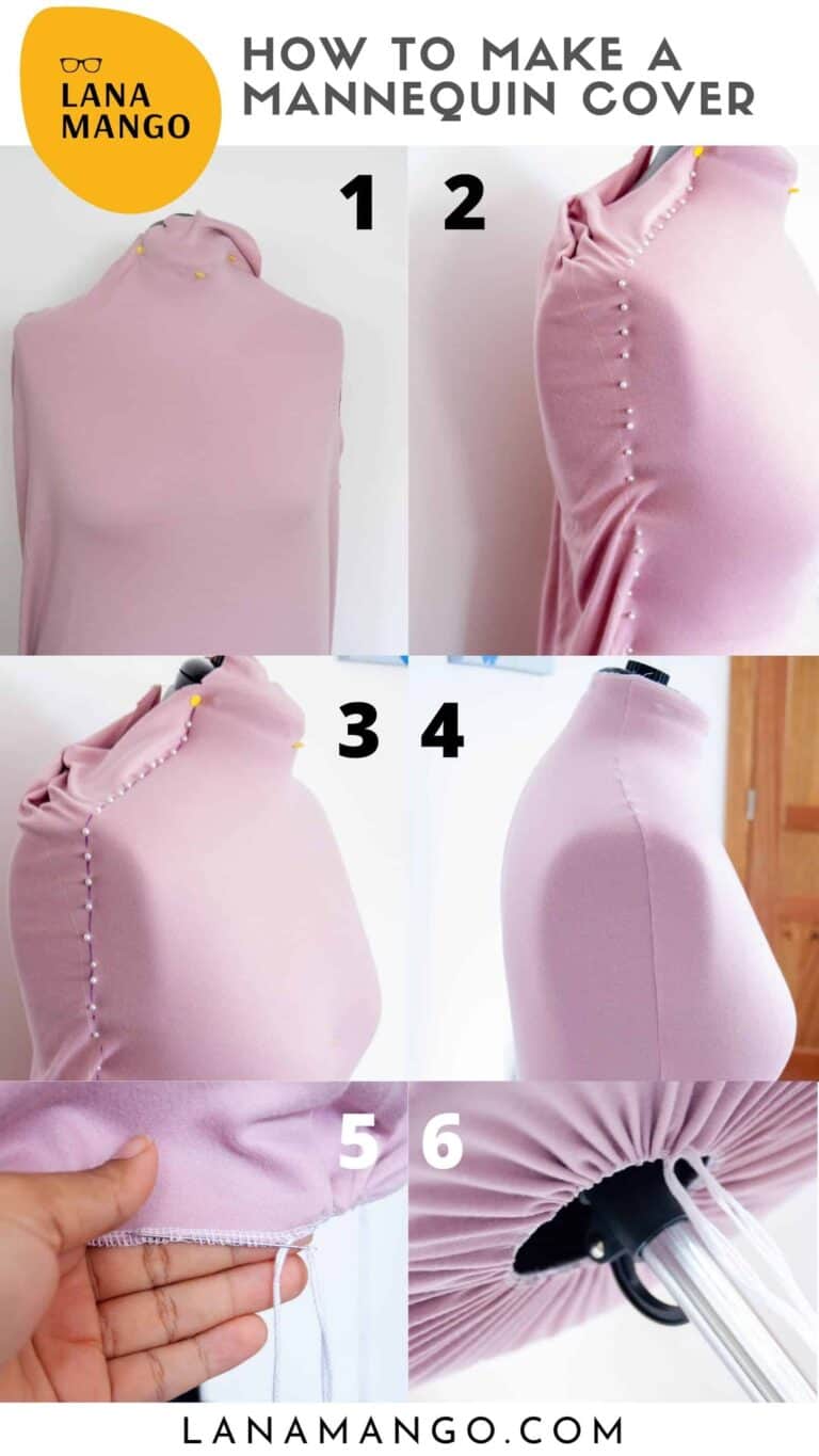 How to Make a Dress Form Cover: 6 Easy Steps - Lana Mango